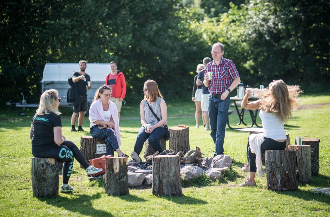 Camp Ven outdoor session 2017 Erik Starck - Øresund Startups
